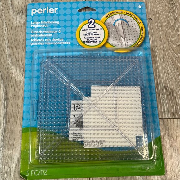 Perler | Other | Perler Large Interlocking Peg Boards Acrylic | Poshmark